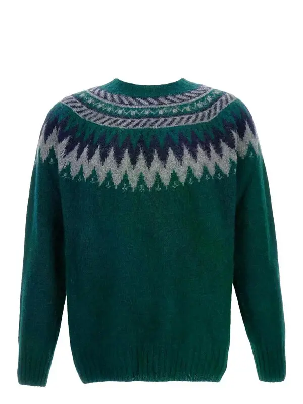 Howlin' Crew Neck Sweater - Green