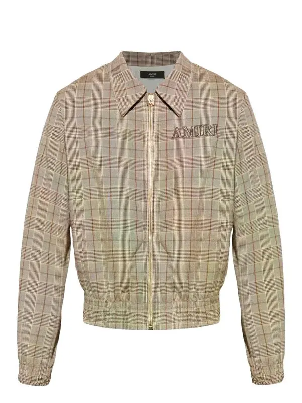 Amiri Check-pattern Jacket - Brown