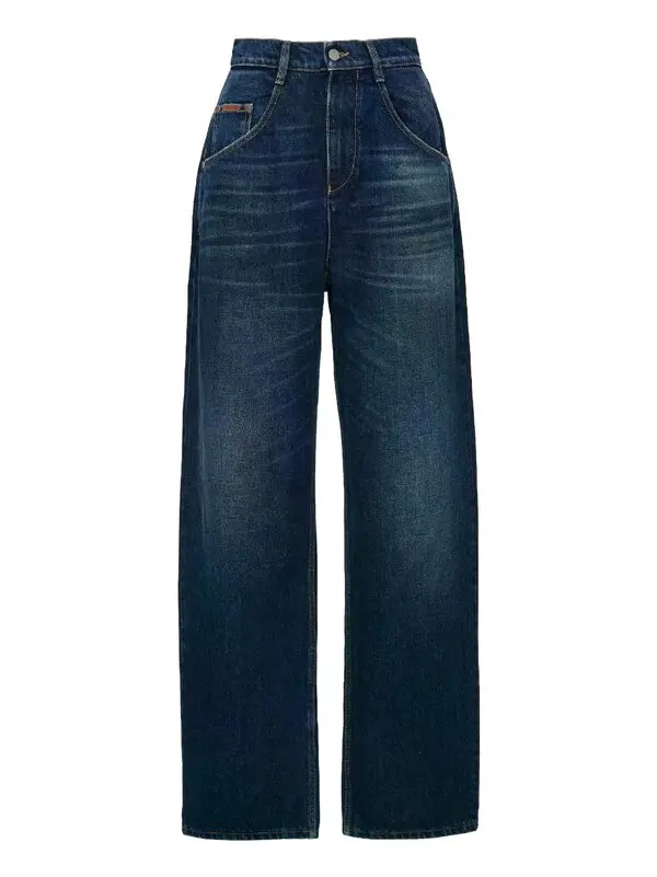 NO44 Ellis High-waisted Jeans - Blue
