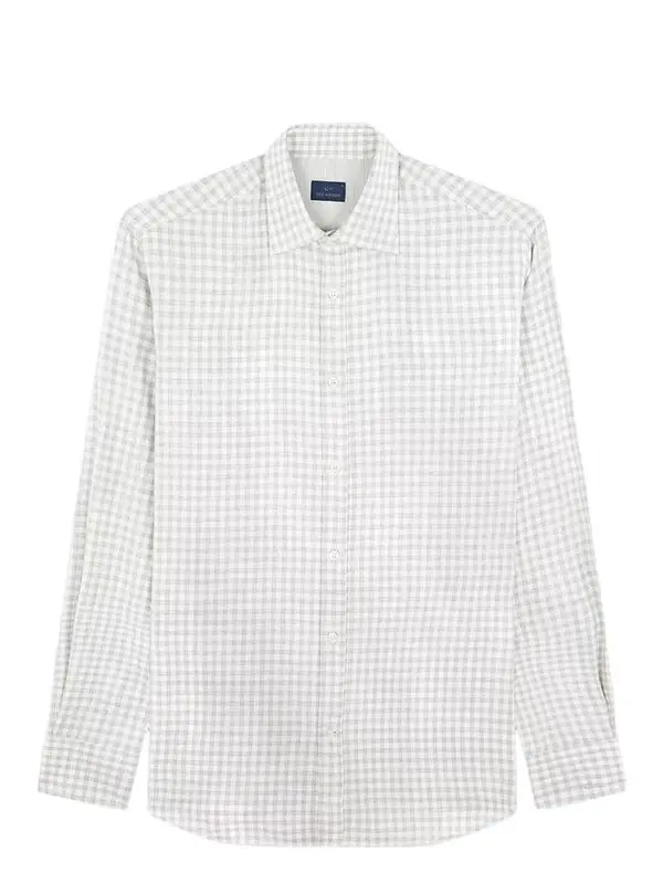 Paul & Shark Check-pattern Cotton Shirt - White