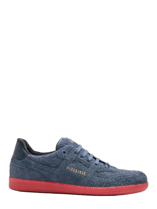 HIDE&JACK Logo-print Suede Sneakers - Blue