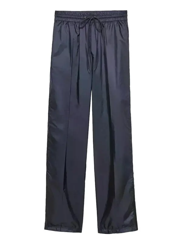 Prada Elastic-waist Trousers - Blue