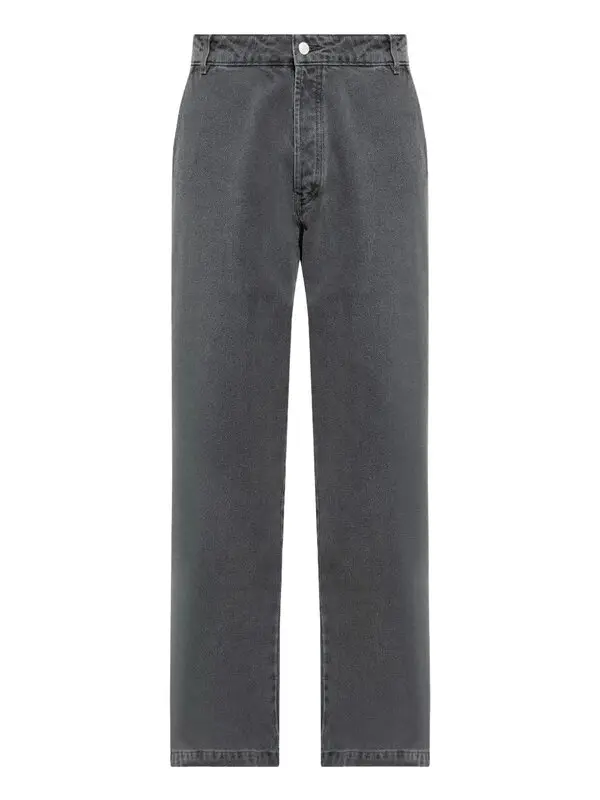Officine Générale Cotton Jeans - Black