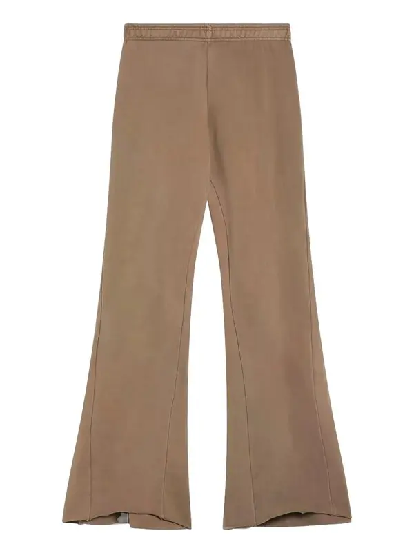 ENTIRE STUDIOS Elasticated-waist Flared Trousers - Neutrals