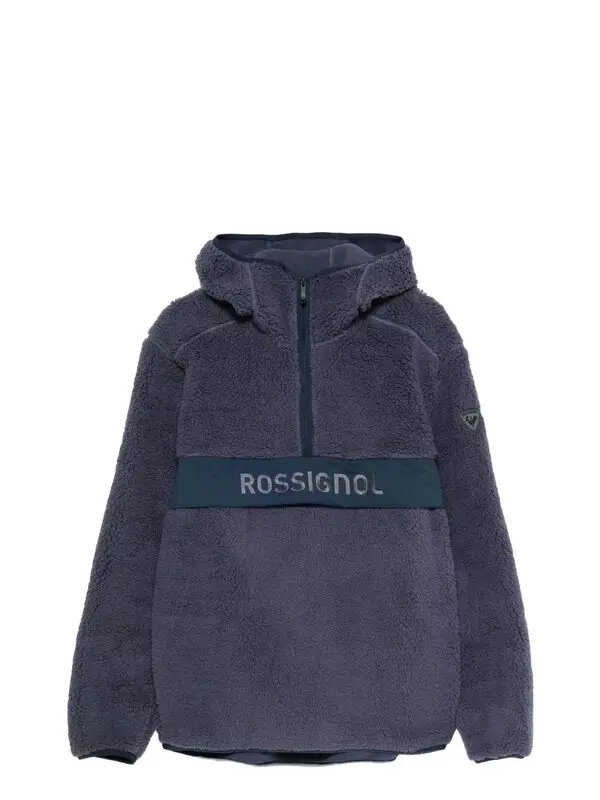 Rossignol Fleece Half-zip Anorak - Blue