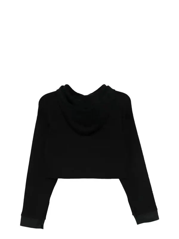 3.1 Phillip Lim Hooded Cropped Top - Black