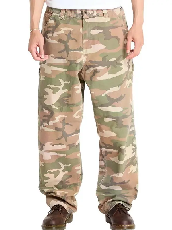 VANS Camouflage Drill Trousers - Brown