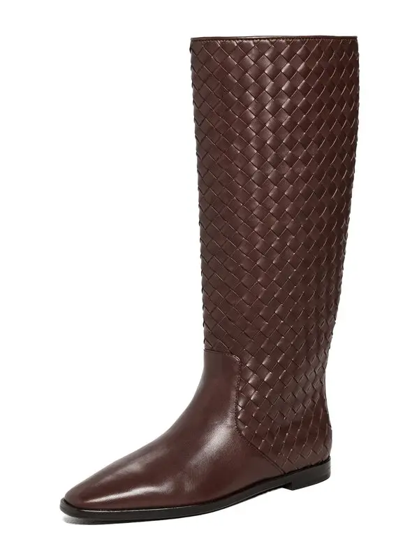 LOEFFLER RANDALL Tilly Riding Boots - Espresso