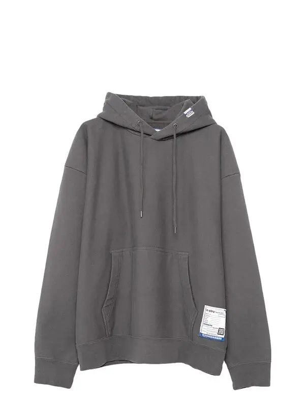 Mihara Yasuhiro French Terry Hooded Pullover - Grey