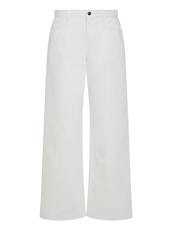 THE ROW Eglitta Wide-leg Jeans - White