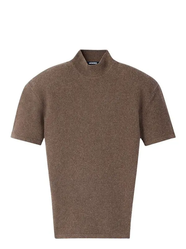 Jacquemus La Maille Castagna Top - Brown