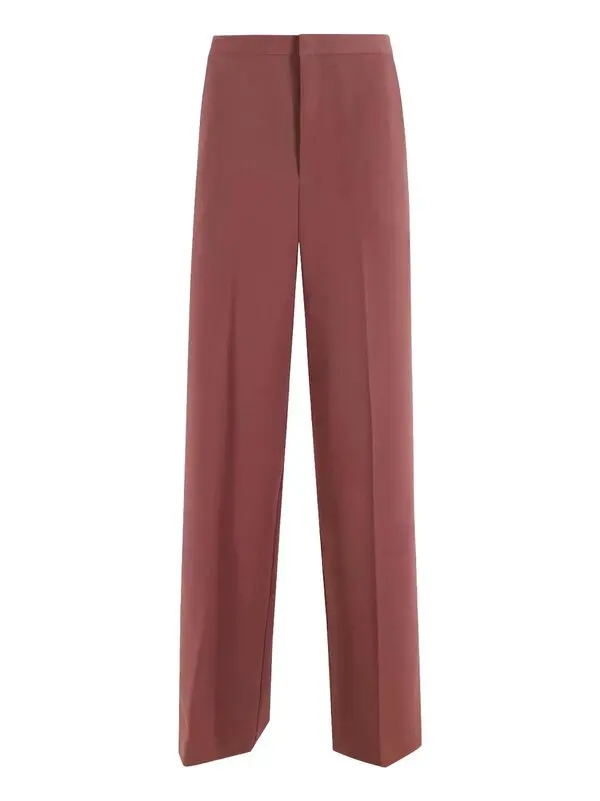 ISABELLE BLANCHE Wide-leg Trousers - Red