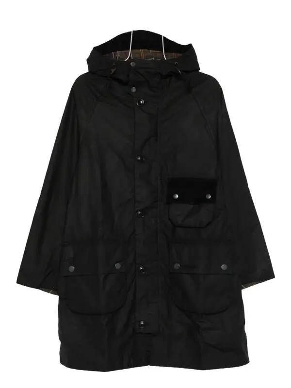 Barbour Solway Hooded Coat - Black