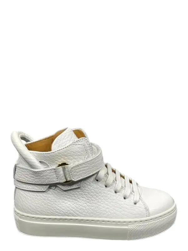 Buscemi 100mm High Top Sneakers - White