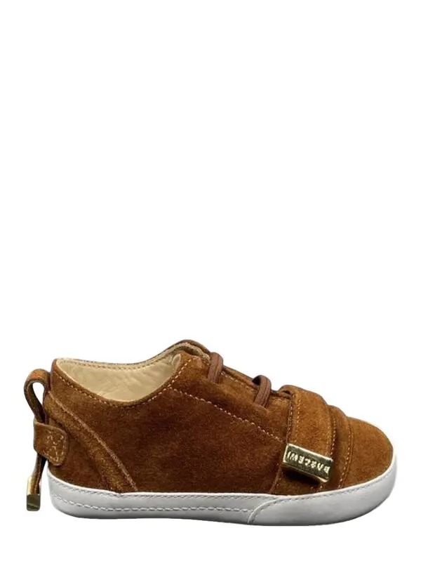 Buscemi 50mm Low Strap Ippocastano Suede Sneakers - Brown
