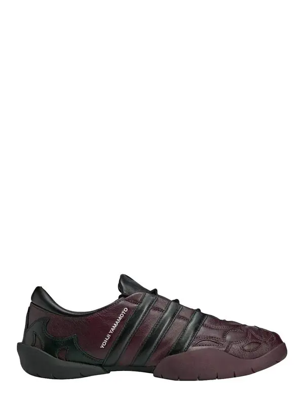 Y3 Regu 2002 Leather Sneakers - Brown