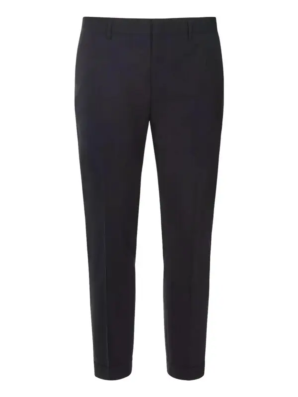 BE ABLE Cuffed Slim-leg Trousers - Blue