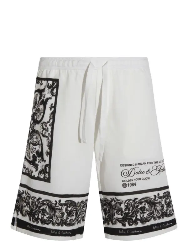 Dolce & Gabbana Cotton Shorts - White