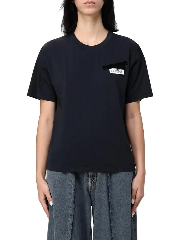 MAISON MARGIELA Logo T-shirt - Black