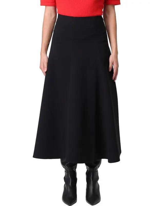 Jacquemus A-line Skirt - Black