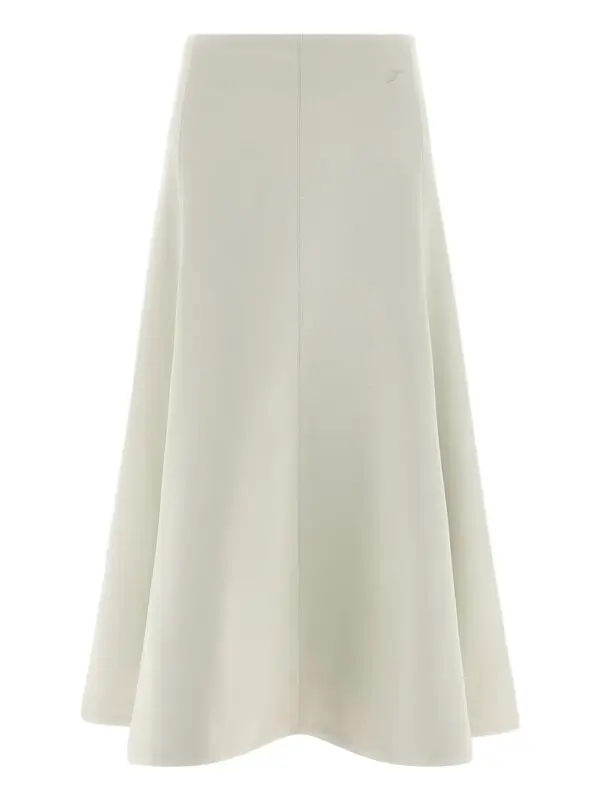 Jacquemus A-line Skirt - White
