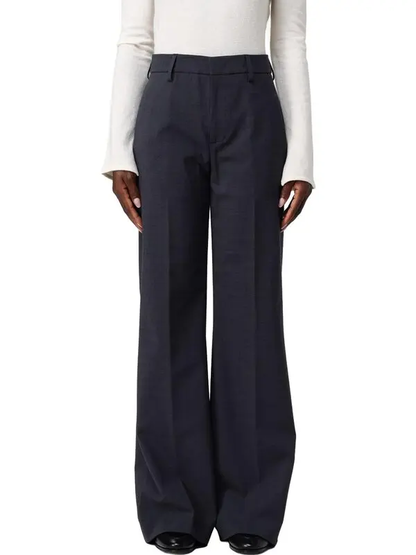 DONDUP Wide Leg Trousers - Grey