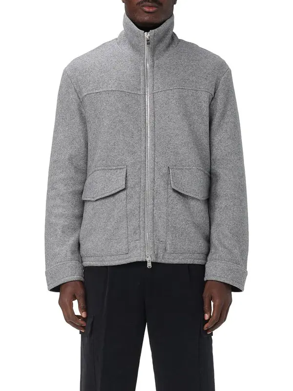 DONDUP Zip Up Coat - Grey