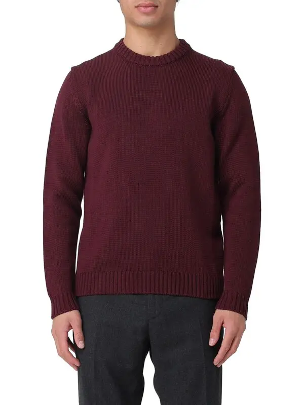 ZANONE Sweater - Burgundy