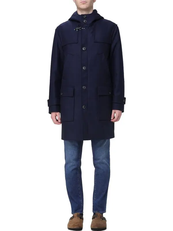 FAY Coat - Navy