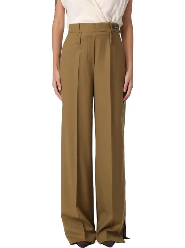 Erika Cavallini Wide Leg Trousers - Green