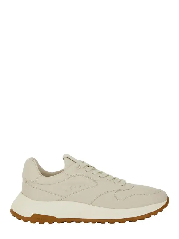 Hogan Lace Up Sneakers - White