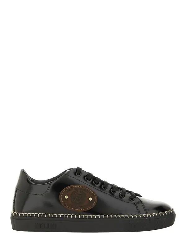 Moschino Low Top Sneakers - Black