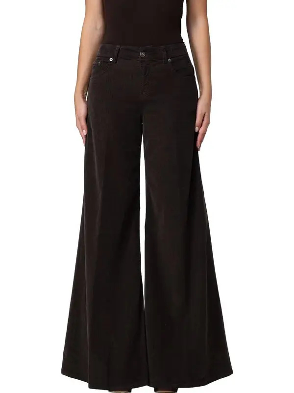 DONDUP Wide Leg Jeans - Brown
