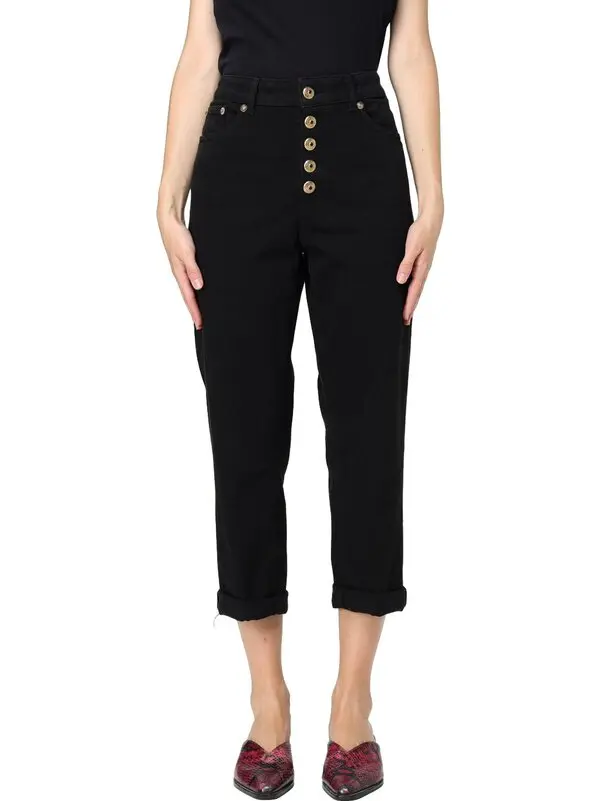 DONDUP Button Detailed Jeans - Black