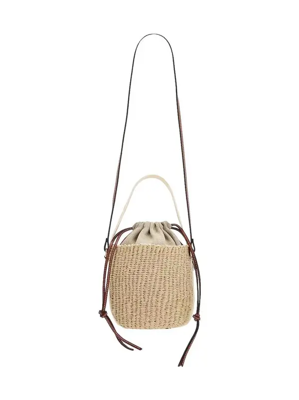 Chloé Mini Bucket Bag - White