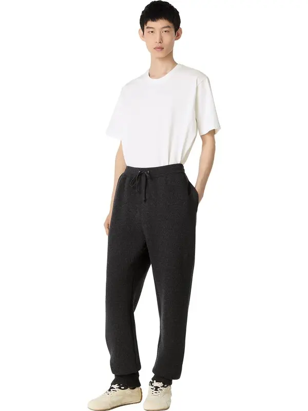 BOTTEGA  VENETA Cashmere Jogger Pants - Anthracite