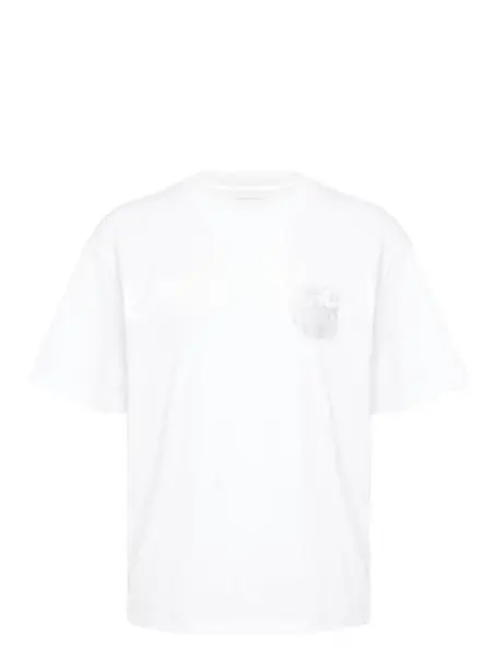 Carhartt Work In Progress Okniceok Short-sleeves Cotton-jersey T-shirt - White