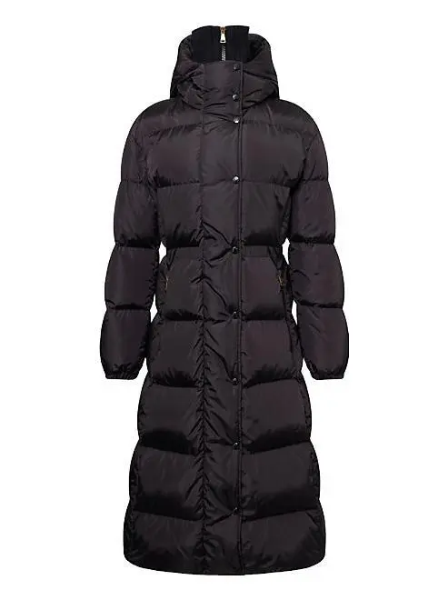 Moncler Chamer Hooded Shell-down Coat - Black