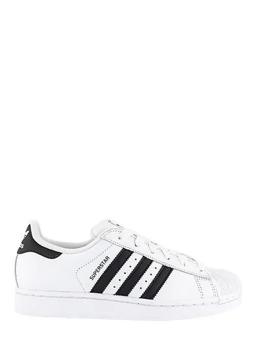 Adidas Superstar Ii Leather Trainers - White Core Black White