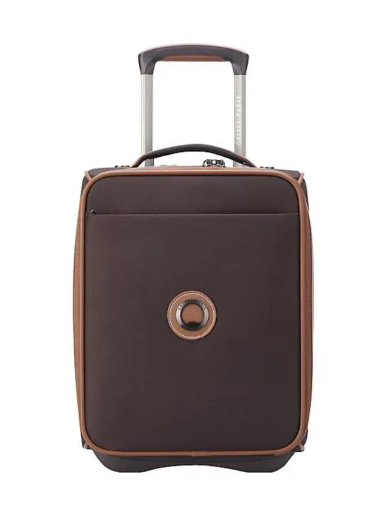 DELSEY Châtelet Air 2.0 Underseat 2-wheel Suitcase - Dark Brown