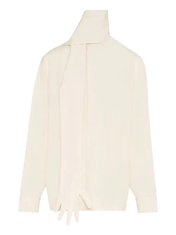 Jean Paul Gaultier Shirt With Glove Detail - Cream