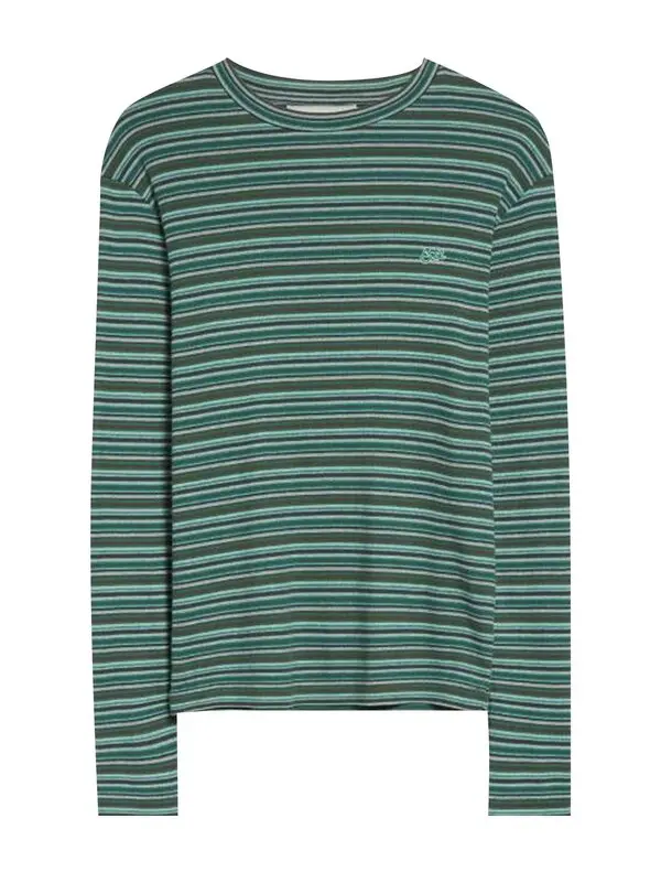 ERL Striped Long-sleeve T-shirt - Green