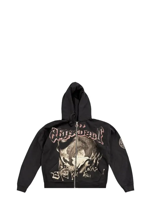 CACTUS JACK BY TRAVIS SCOTT Utopia My Eyes Zip Hoodie - Black