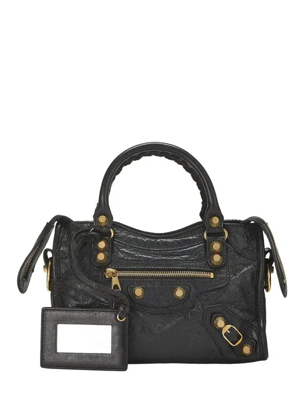 Balenciaga Agneau Giant 12 City Bag - Black