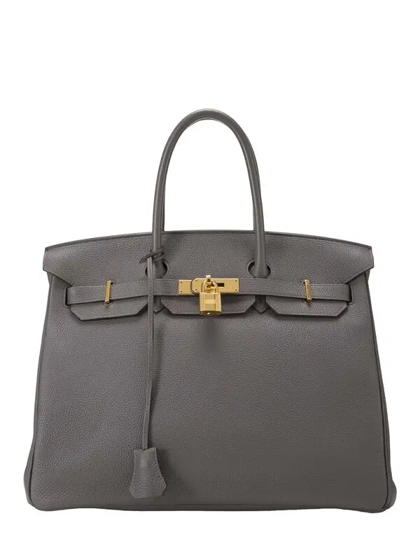 Hermès Togo Birkin 35 - Etain