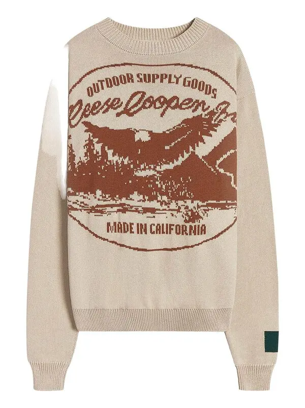 Reese Cooper Outdoor Supply Knit Sweater - Tan