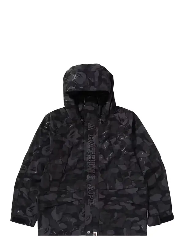 A BATHING APE 1st Camo Snowboard Jacket - Black