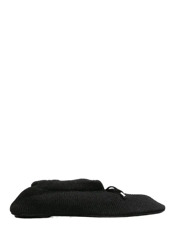 TOTEME Knitted Ballet Flats - Black