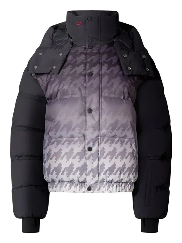 Perfect Moment Moment Puffer Jacket - Degrade-houndstooth