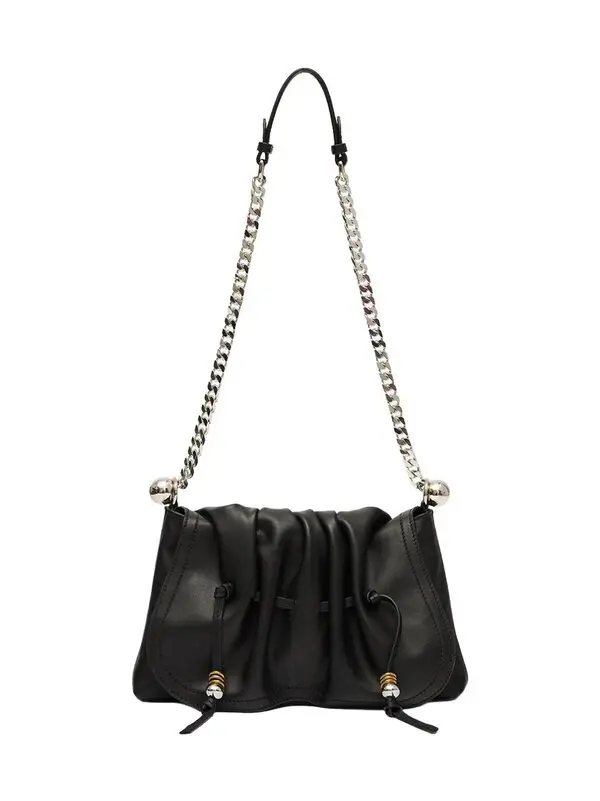 Isabel Marant Bolton Pouch - Black/silver